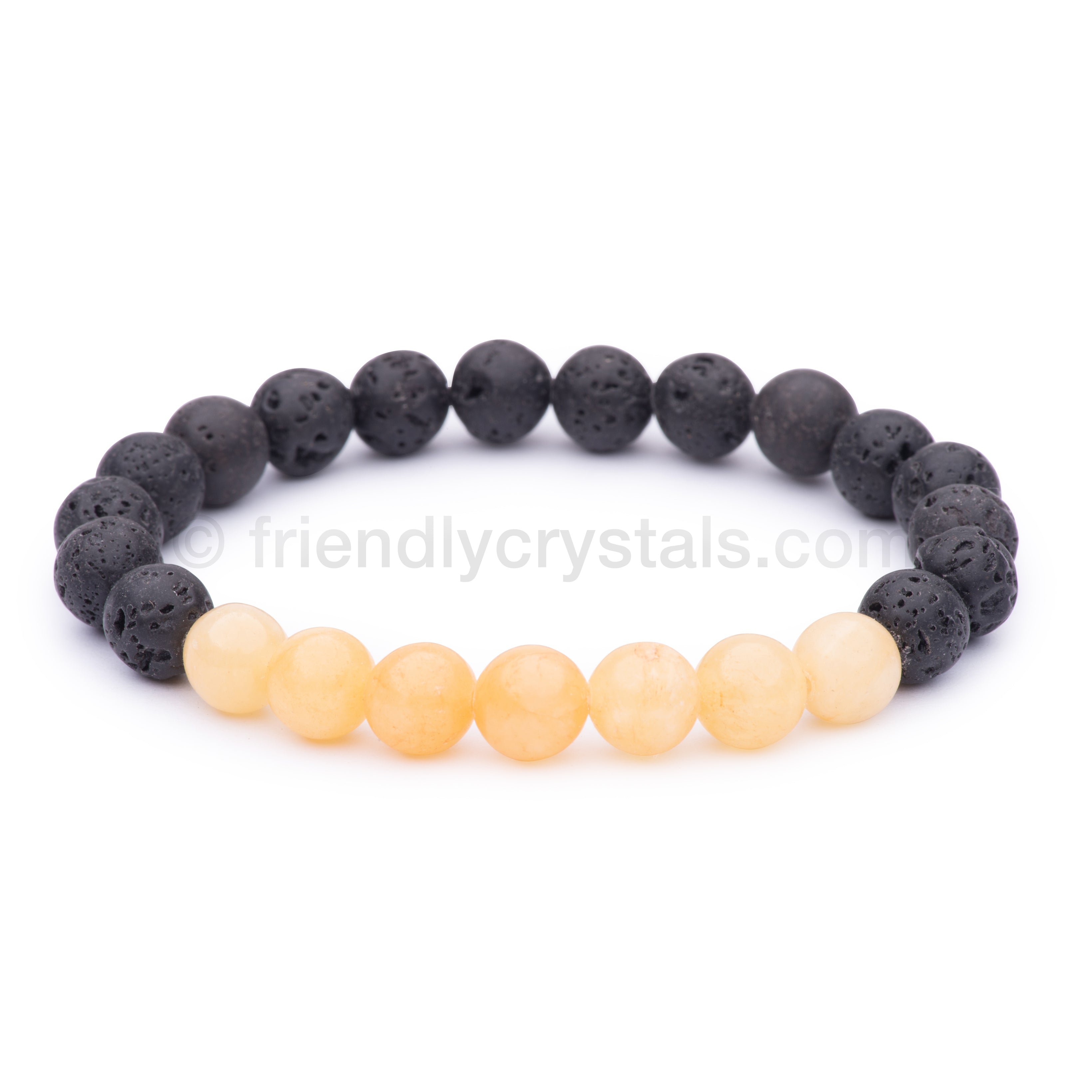 Calcite Lava Bracelet